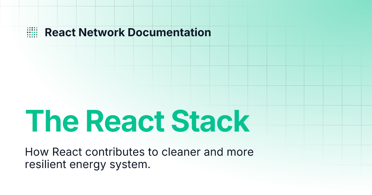The React Stack | React Network Documentation